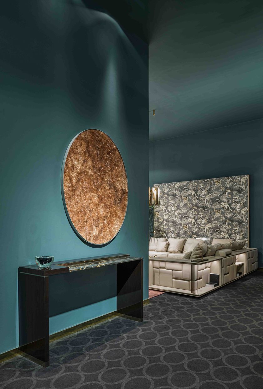 BABYLON RACK Modular leather sofa By Visionnaire | design Alessandro La Spada