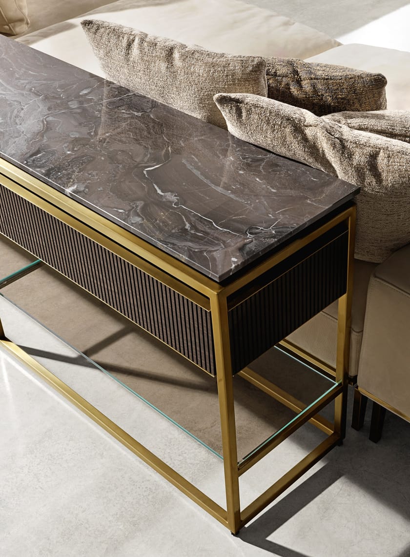 BACKSTAGE Corner sectional fabric sofa By Visionnaire | design Fabio Bonfà