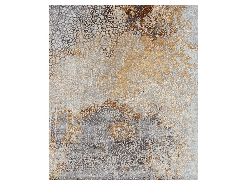 BAILLY TOSCANE Custom handmade silk rug By Edition Bougainville
