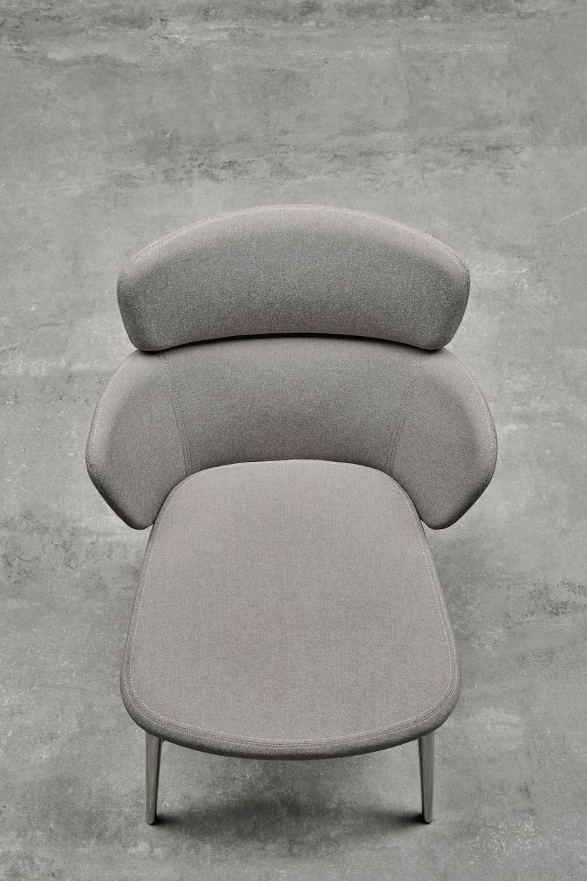 KIN Upholstered polyurethane chair By BALERI ITALIA | design Radice & Orlandini, Andrea Radice ...