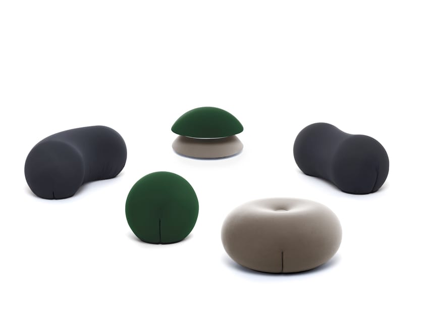 TATINO Puf By BALERI ITALIA | design Denis Santachiara, Enrico Baleri
