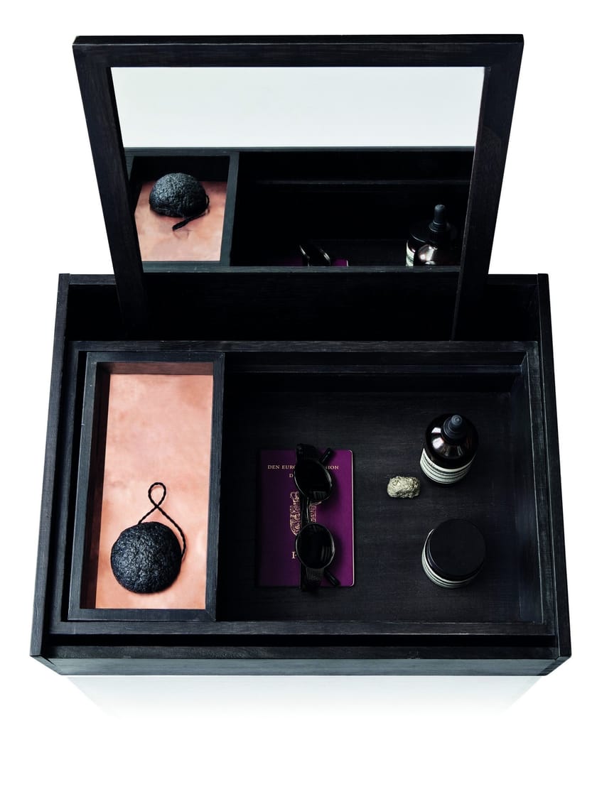 Contemporary style balsa wood storage box BALSABOX PERSONAL By NOMESS ...