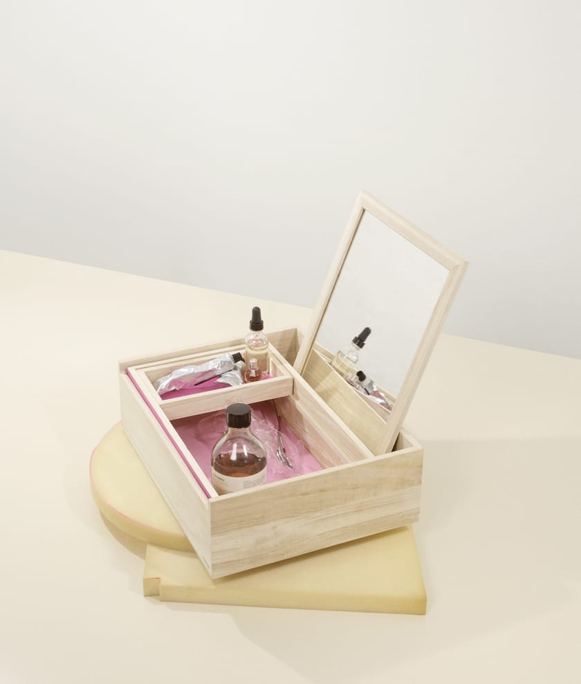 Contemporary style balsa wood storage box BALSABOX PERSONAL By NOMESS ...