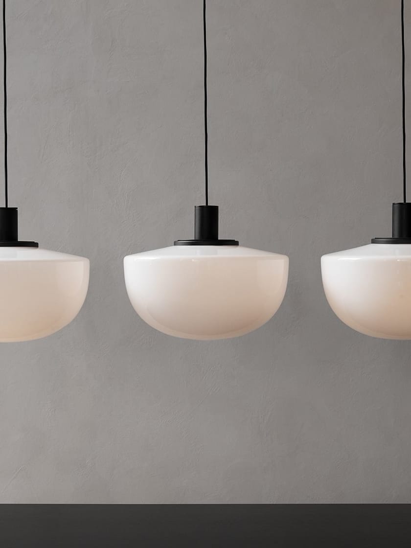 BANK PENDANT Glass pendant lamp By MENU | design Norm Architects