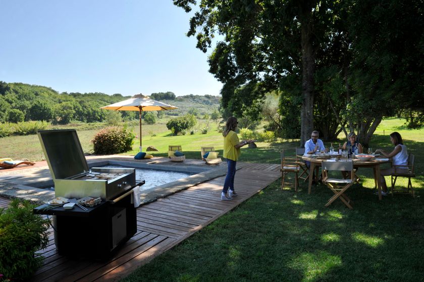 Stainless steel barbecue BARBY By Unopiù design Alessandro Andreucci ...
