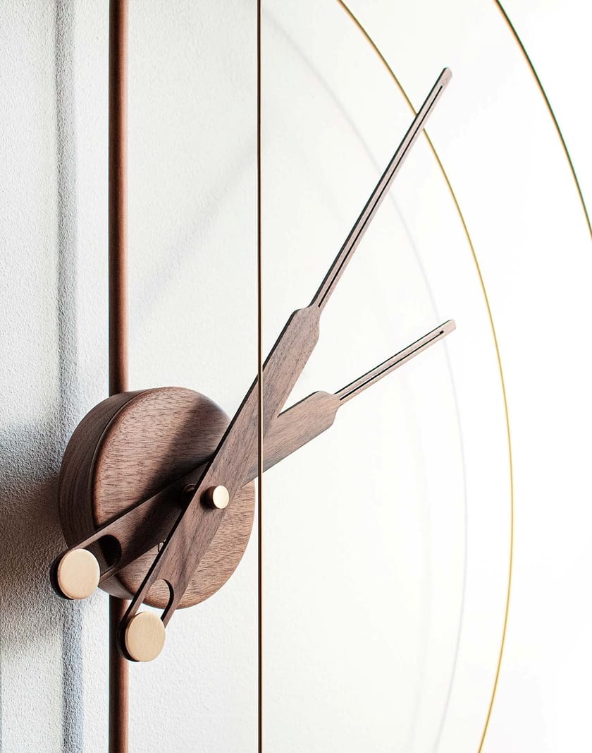BARCELONA PREMIUM clock By nomon design Andrés Martínez