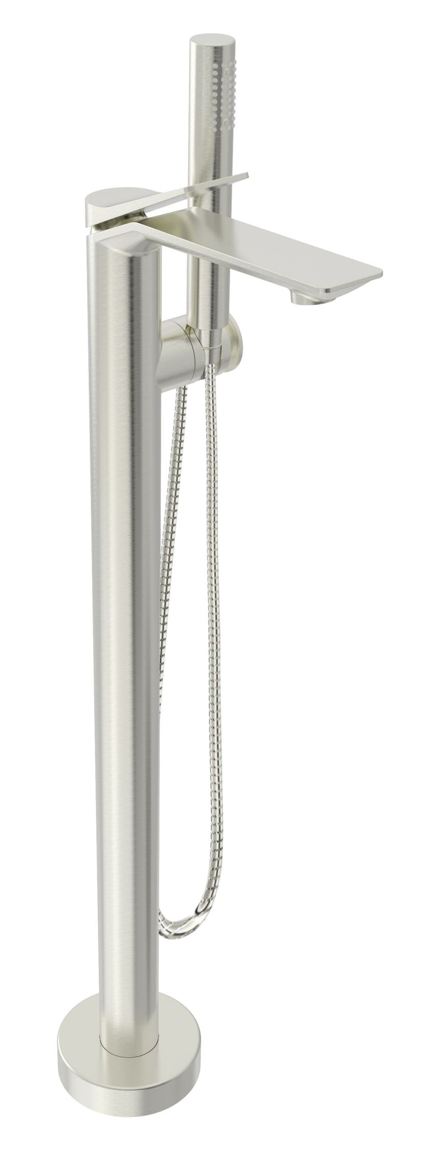 PROFILE B46 Floor standing 1 hole bathtub mixer with hand shower By BARIL