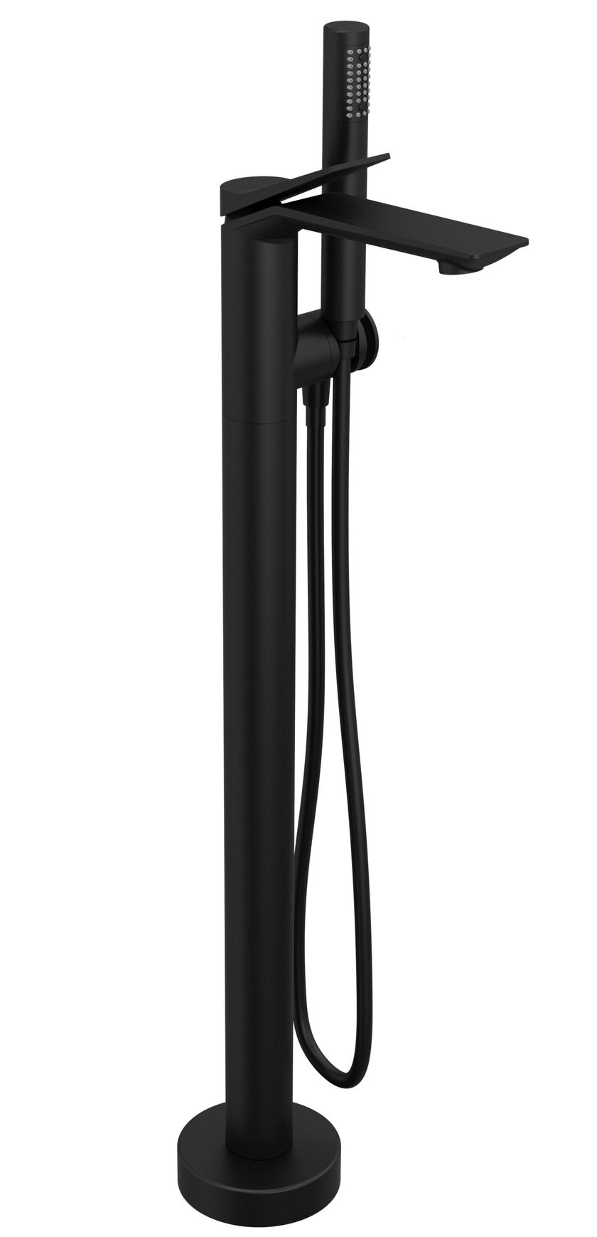 PROFILE B46 Floor standing 1 hole bathtub mixer with hand shower By BARIL