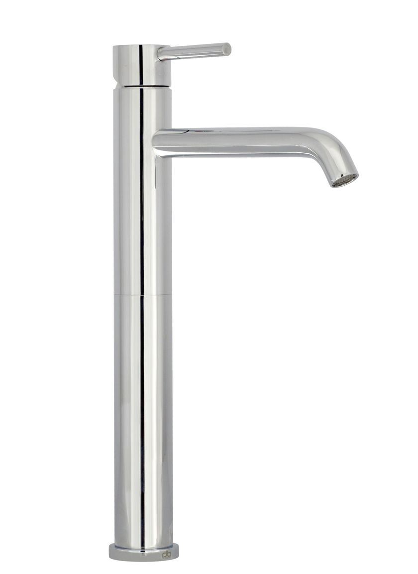 ZIP B66 Countertop High washbasin mixer without waste By BARIL