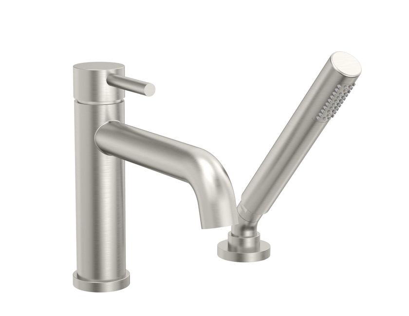 ZIP B66 2 hole bathtub mixer with hand shower By BARIL