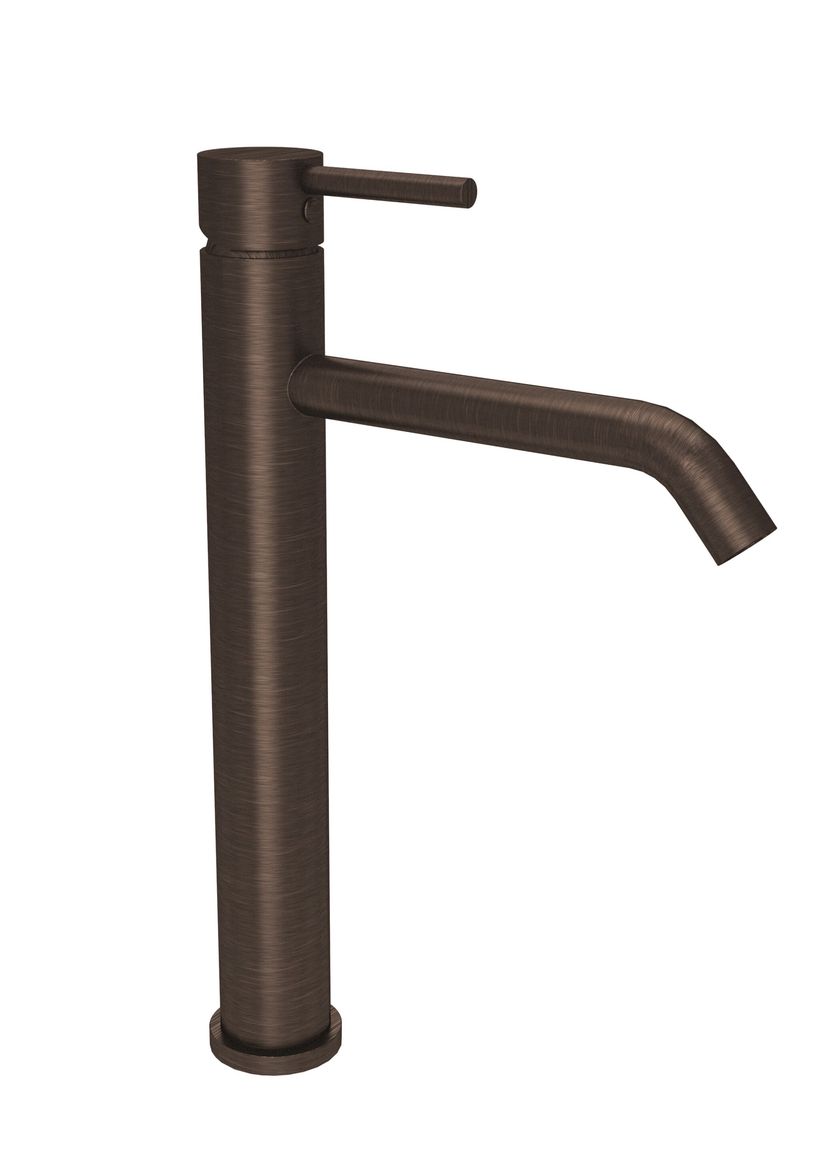 ZIP B66 Countertop High washbasin mixer without waste By BARIL