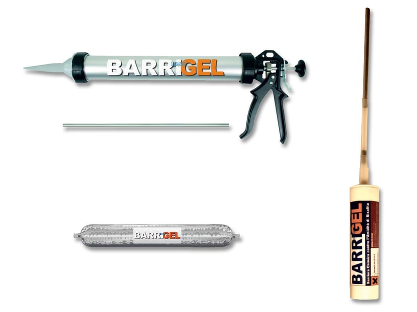 Chemical barrier anti-humidity systems BARRIGEL By S. PAOLO