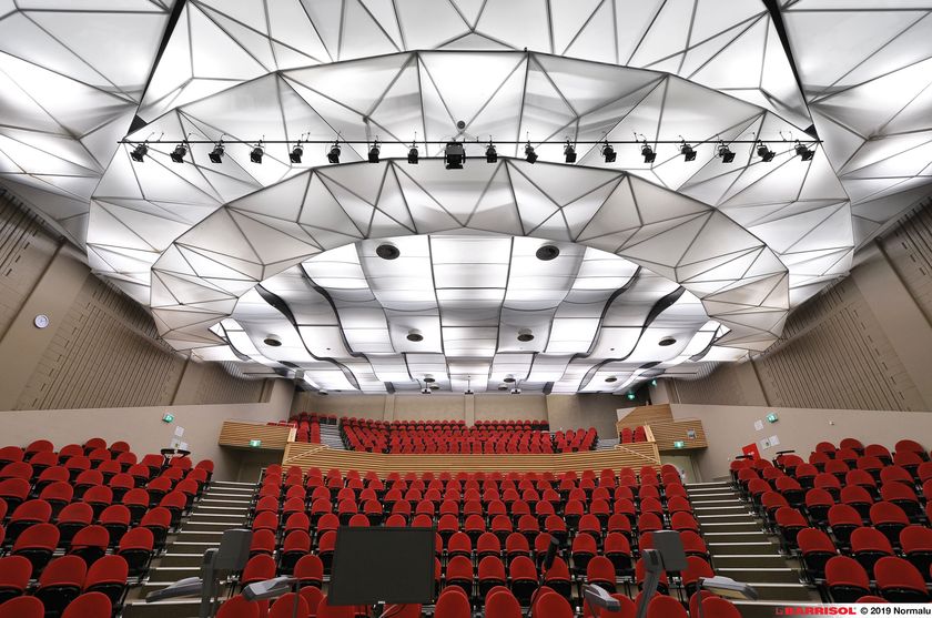 PVC stretch ceiling BARRISOL® 3D SHAPES By BARRISOL