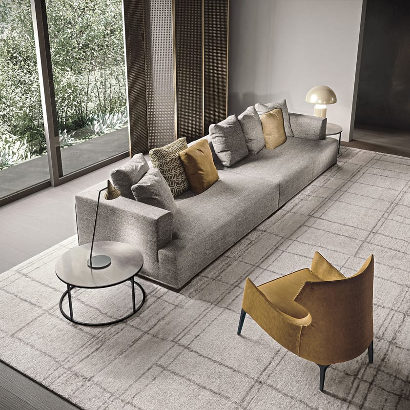 BARRY Round coffee table By Frigerio