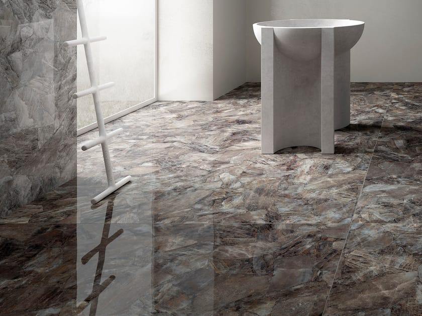 Porcelain stoneware wall/floor tiles GREY ROCK SALT Rock Salt Maximum ...