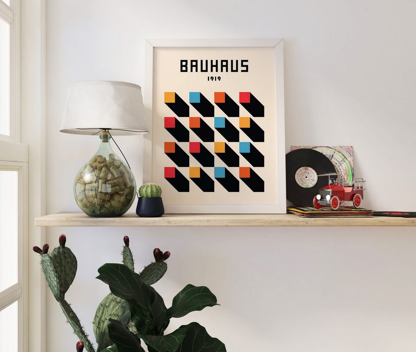Print on paper BAUHAUS By The French Print
