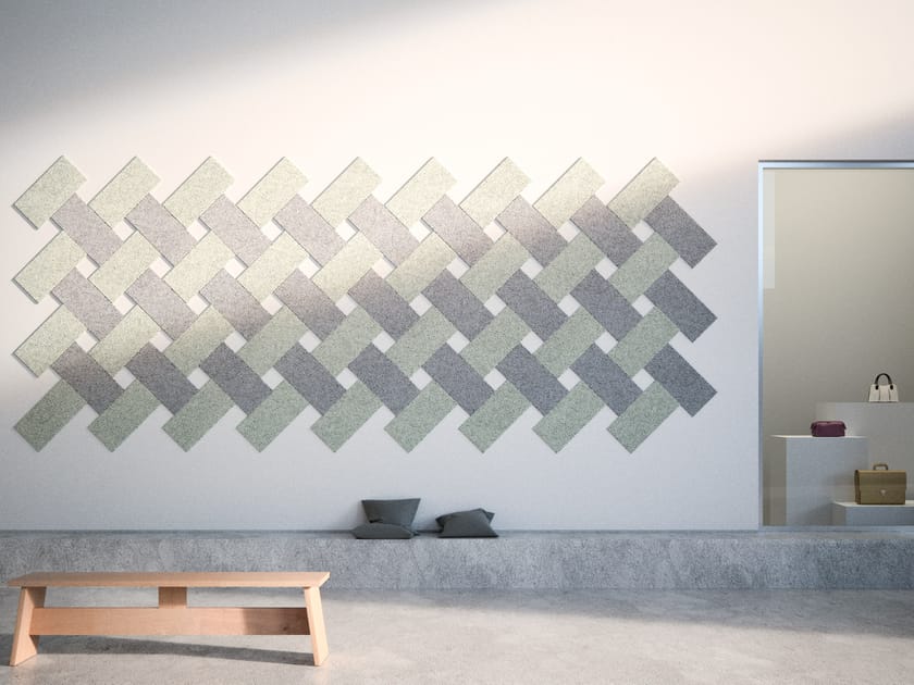 Acoustic Wood Wool Tiles BAUX ACOUSTIC TILES RECTANGLE By BAUX Design ...