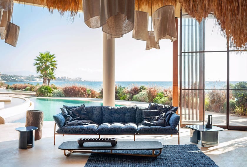 KODARI Handmade polyethylene fibre outdoor rugs By BAXTER