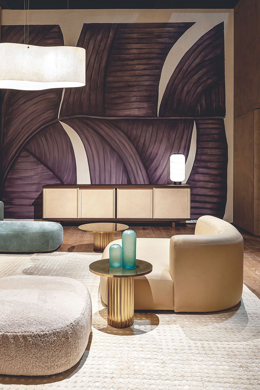 SCARLET NATURAL POIS Rug By Baxter | design Draga & Aurel