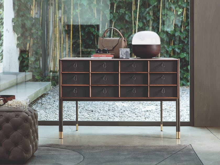 BAYUS Walnut chest of drawers By Porada | design Gabriele & Oscar Buratti