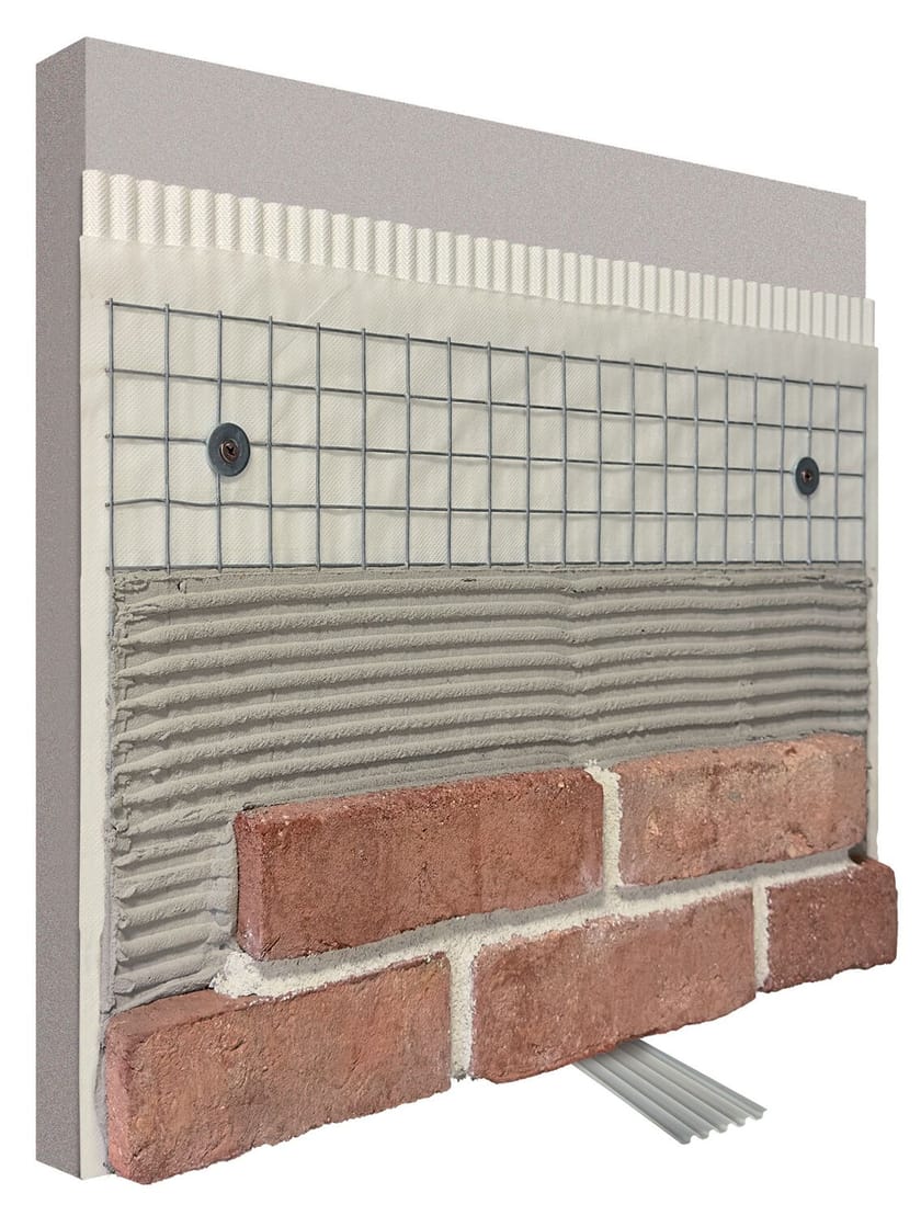 DRYSYSTEM Secure system for laying claddings By B&B Rivestimenti Naturali