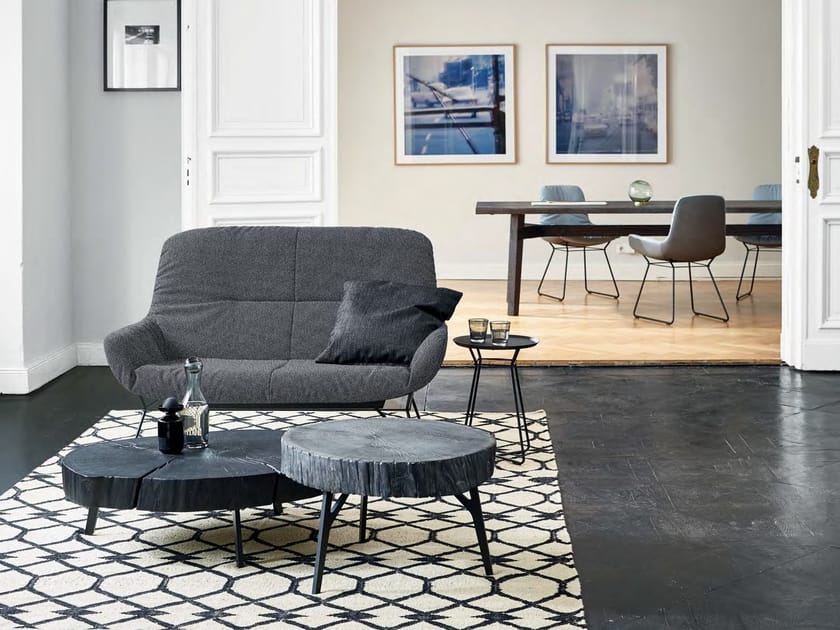 Tables basses ronde en bois massif BC05 STOMP By JANUA design Hoffmann ...