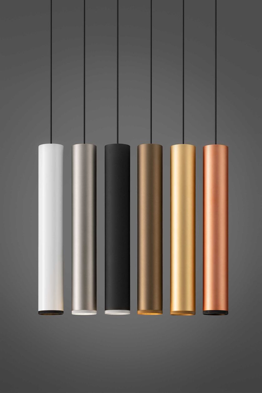 BEAM STICK METAL LED aluminium pendant lamp By Olev | design Marc Sadler