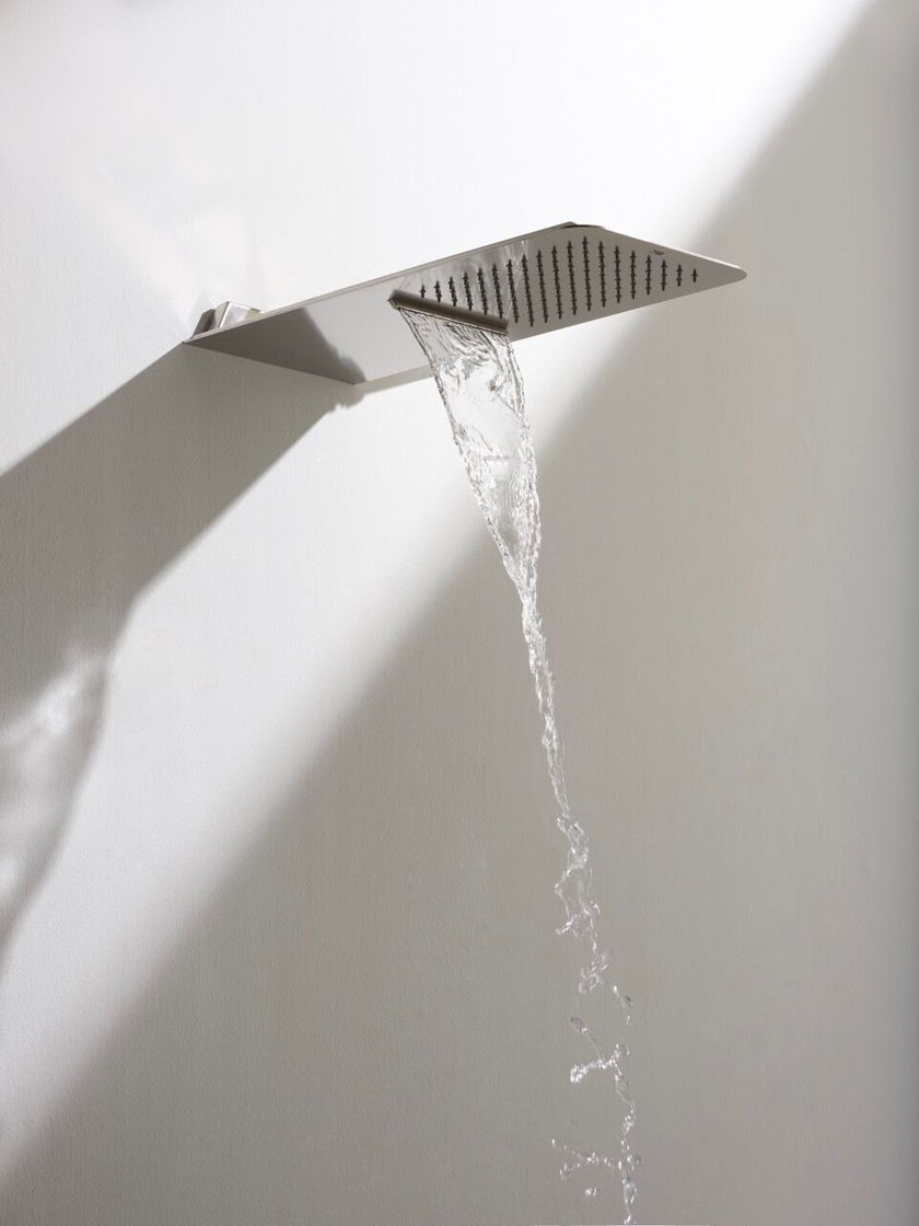 COYOTE CYTR502 Wall-mounted 2-spray stainless steel overhead shower By ...
