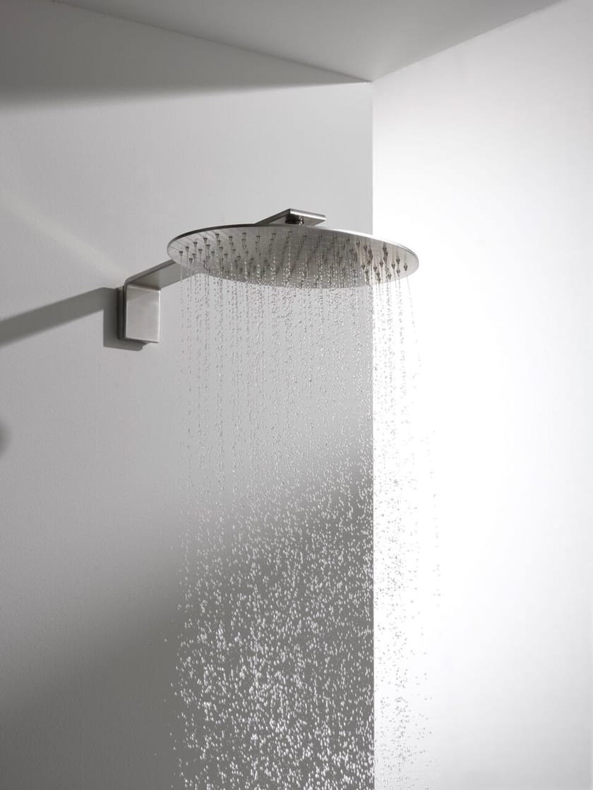 ELEVEN ELEO340 Soffione doccia a muro in acciaio inox con braccio By BEAMTECH