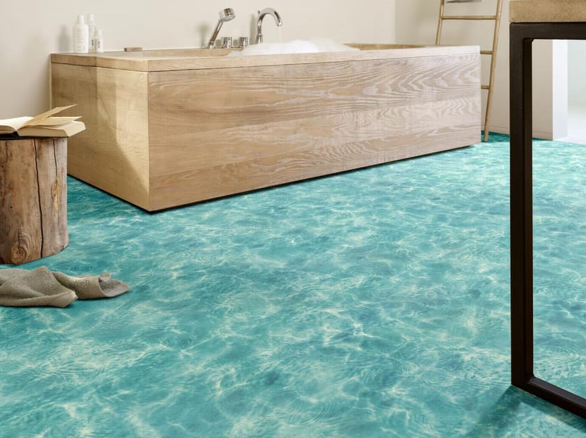 AQUA Piso antiderrapante de vinil By BEAUFLOR
