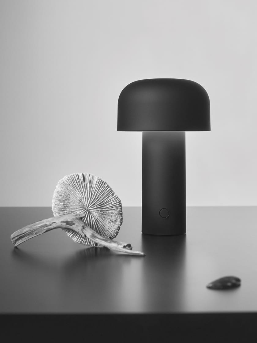 BELLHOP MATT BLACK Table lamp By Flos | design Barber & Osgerby
