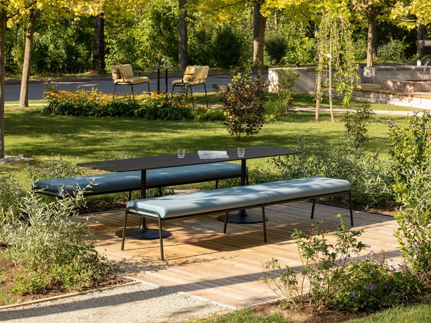 CASUAL OUTDOOR Bench low Banco de jardín By BENE