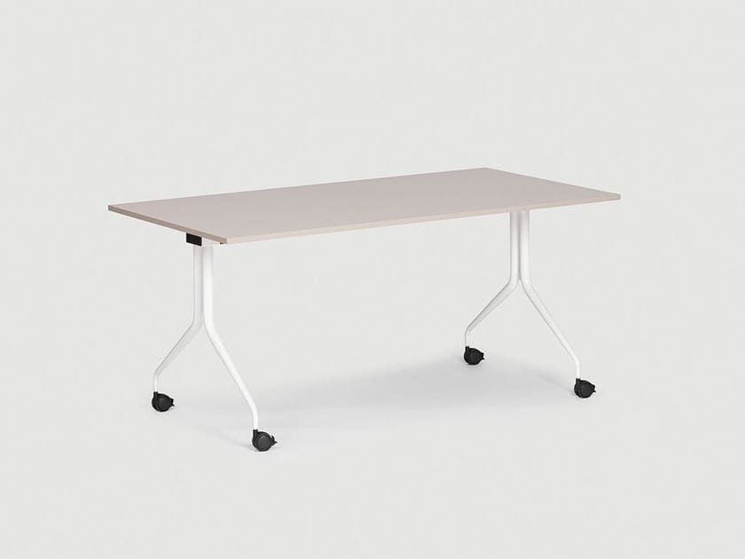 FLEX swivel table slim Mesa de reunión By BENE