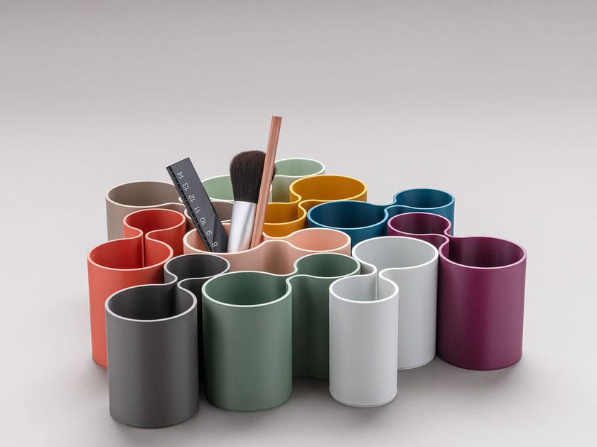 bFRIENDS Duo Pot Portapenne in plastica ecologica By BENE | design ...