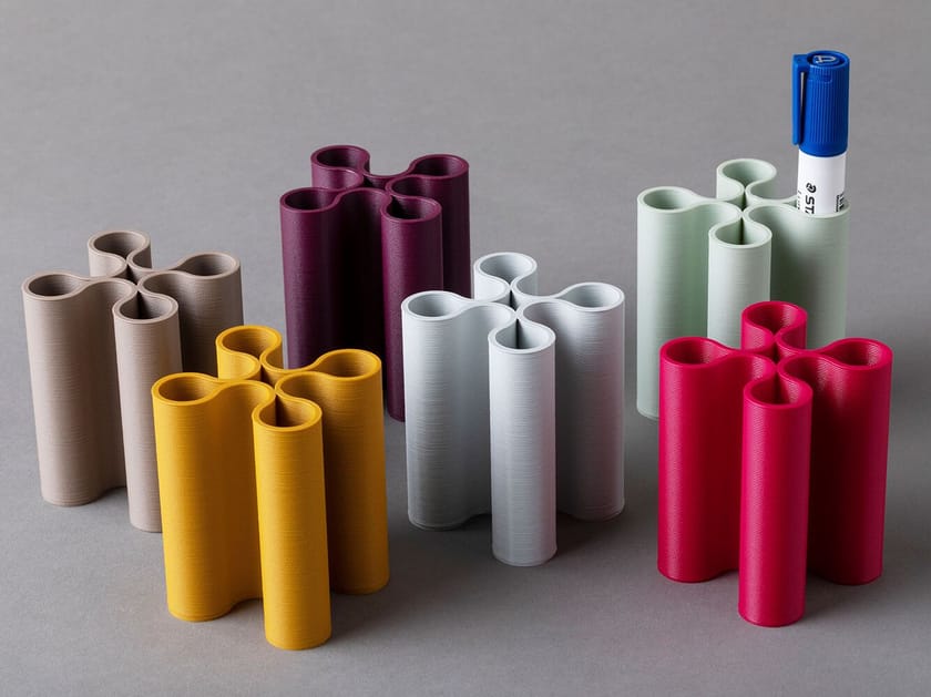 bFRIENDS Whiteboard Pot Portapenne in plastica ecologica By BENE ...