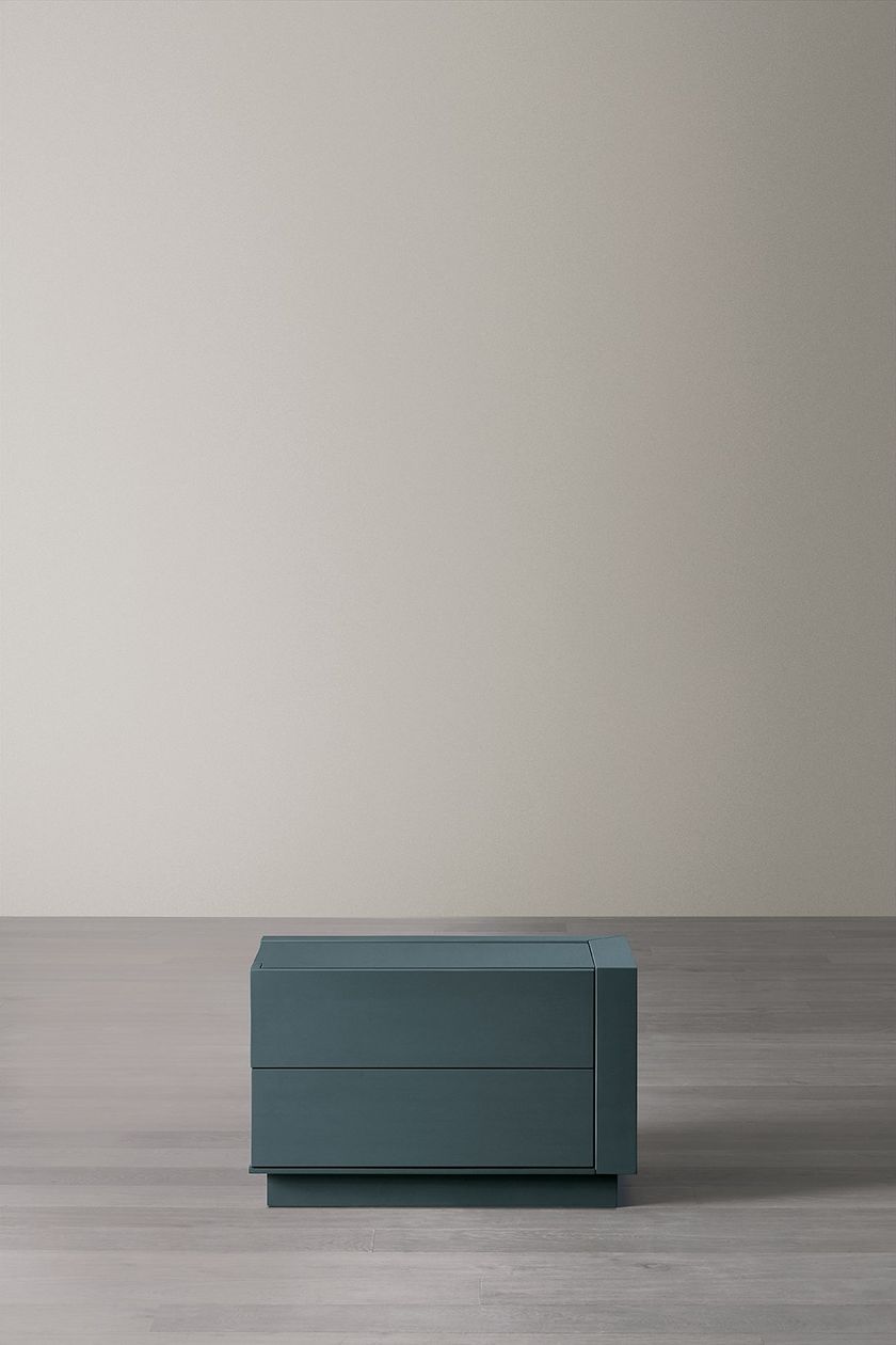 Bedside table with drawers BENJAMIN By Meridiani design Andrea Parisio