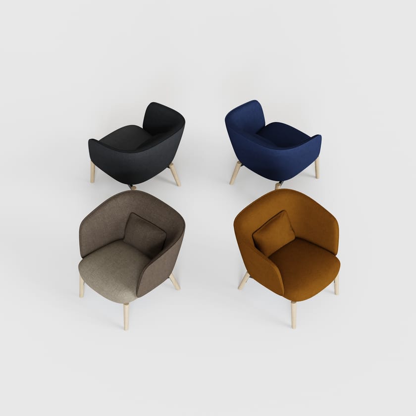 BEOS Easy chair with armrests By grado design