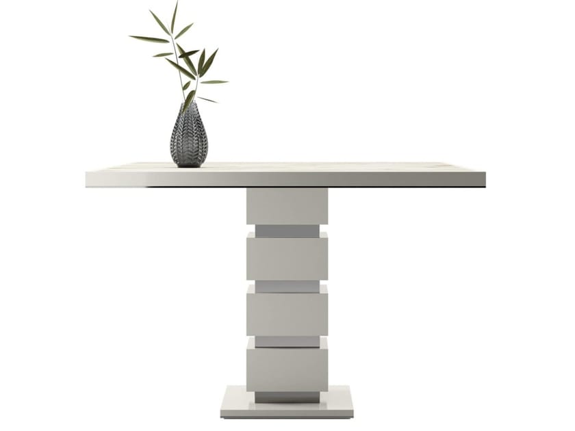 Square wooden dining table BERGAMO By FRATO