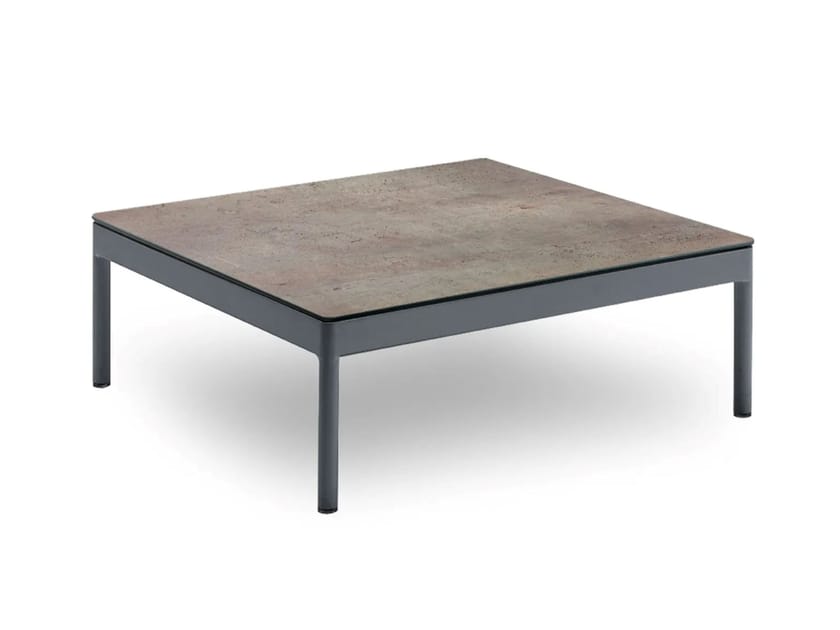 BERGEN Tables basses carrée en HPL By Contral