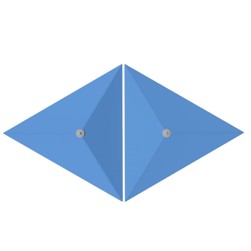 BIG BEN | Triangular Garden umbrella Triangular Garden umbrella By Caravita