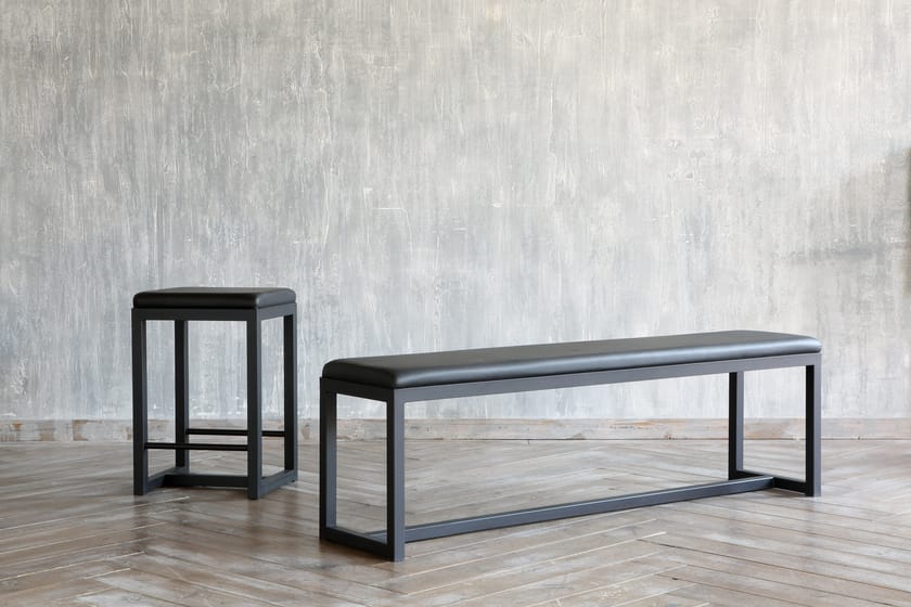 BIG BROTHER Upholstered bench By Zeus | design Maurizio Peregalli