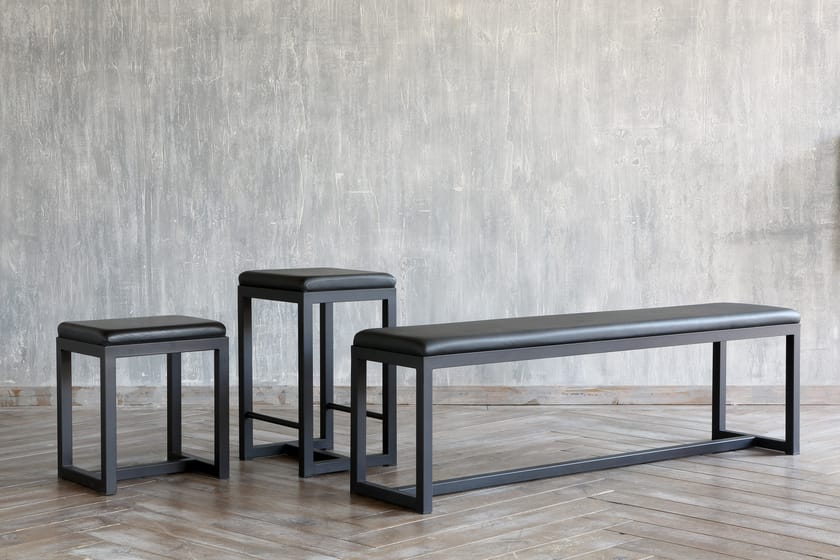 BIG BROTHER Upholstered bench By Zeus | design Maurizio Peregalli