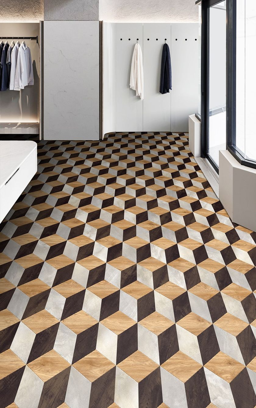 LVT flooring STUDIO MOODS - BIG DIAMOND By IVC Commercial