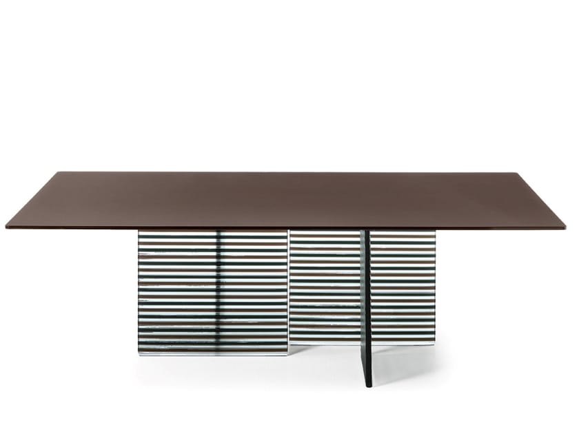 BIG WAVE Table By Fiam Italia | design Ludovica + Roberto Palomba