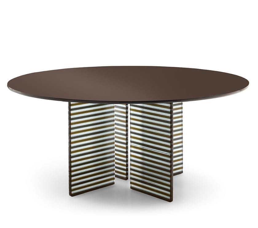 BIG WAVE Table By Fiam Italia | design Ludovica + Roberto Palomba