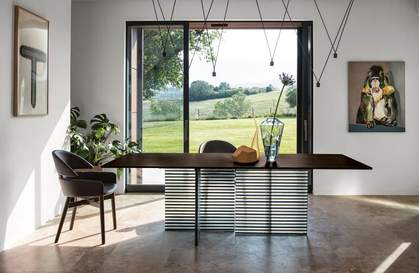 BIG WAVE Tavolo By Fiam Italia | design Ludovica + Roberto Palomba