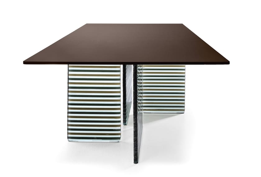 BIG WAVE Tavolo By Fiam Italia | design Ludovica + Roberto Palomba