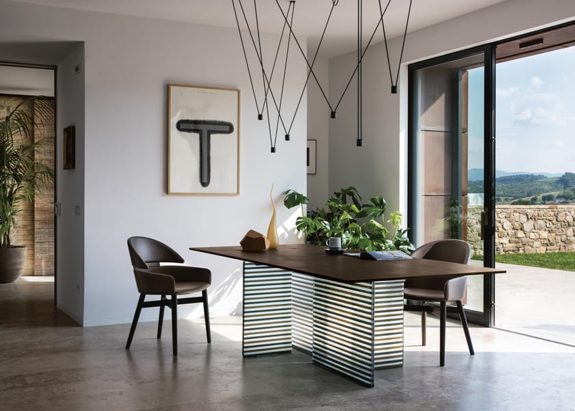 BIG WAVE Table By Fiam Italia | design Ludovica + Roberto Palomba