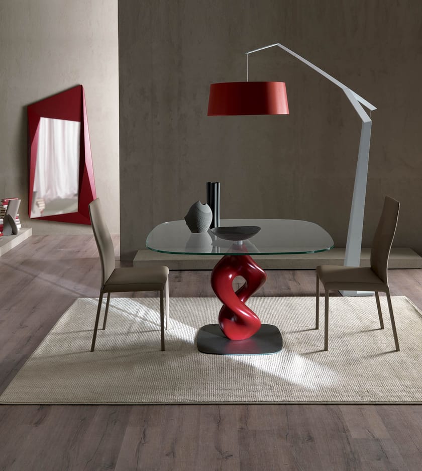 Wall-mounted framed mirror BIGXY By Ozzio Italia design Marco Pozzoli