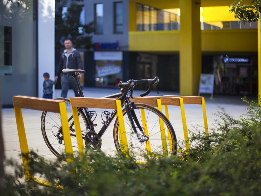 Bicycle rack BIKEBLOCQ By mmcité1 design David Karásek